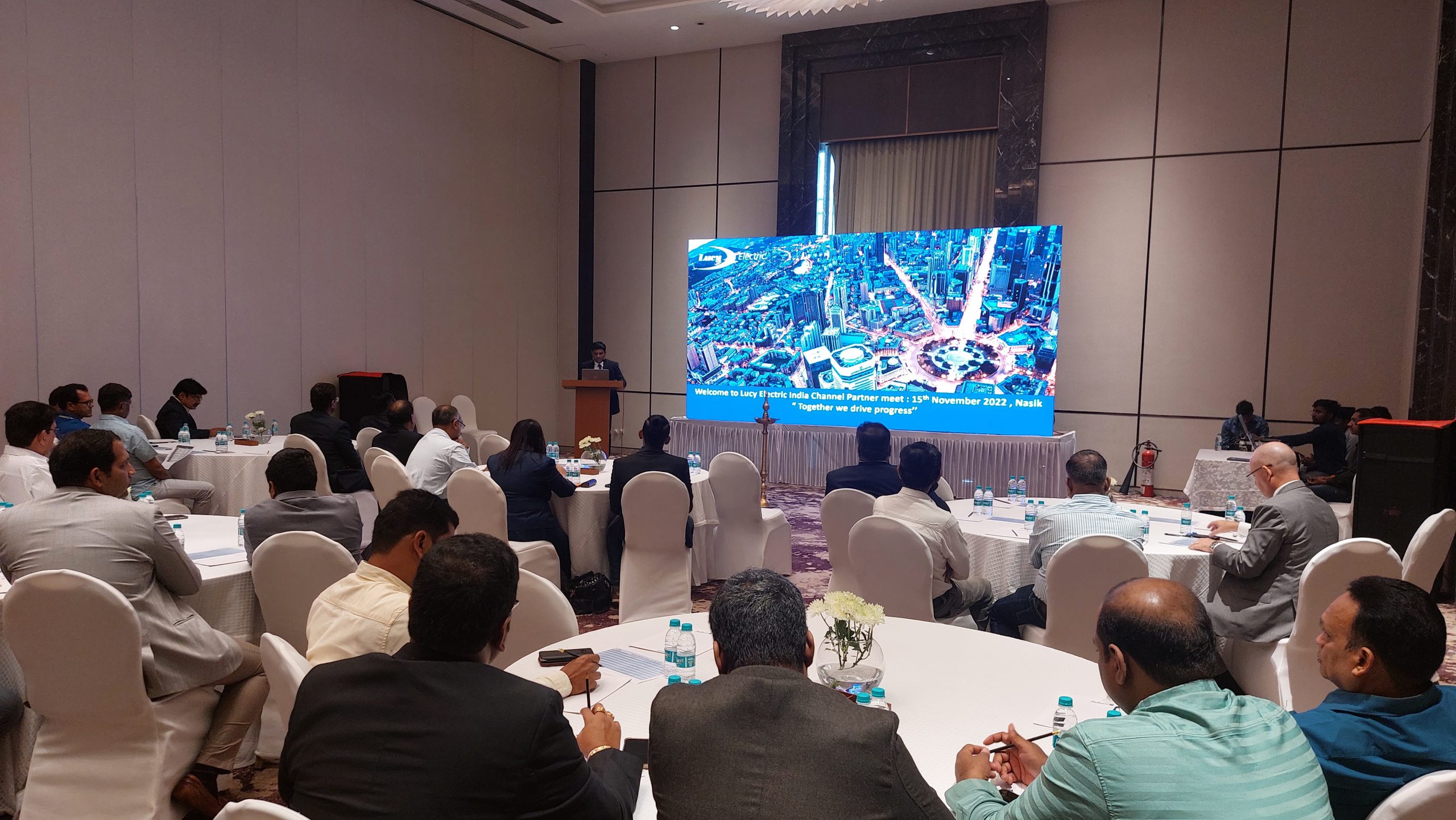 Lucy Electric hosts a Channel Partner Meet, November 2022 - Lucy Electric