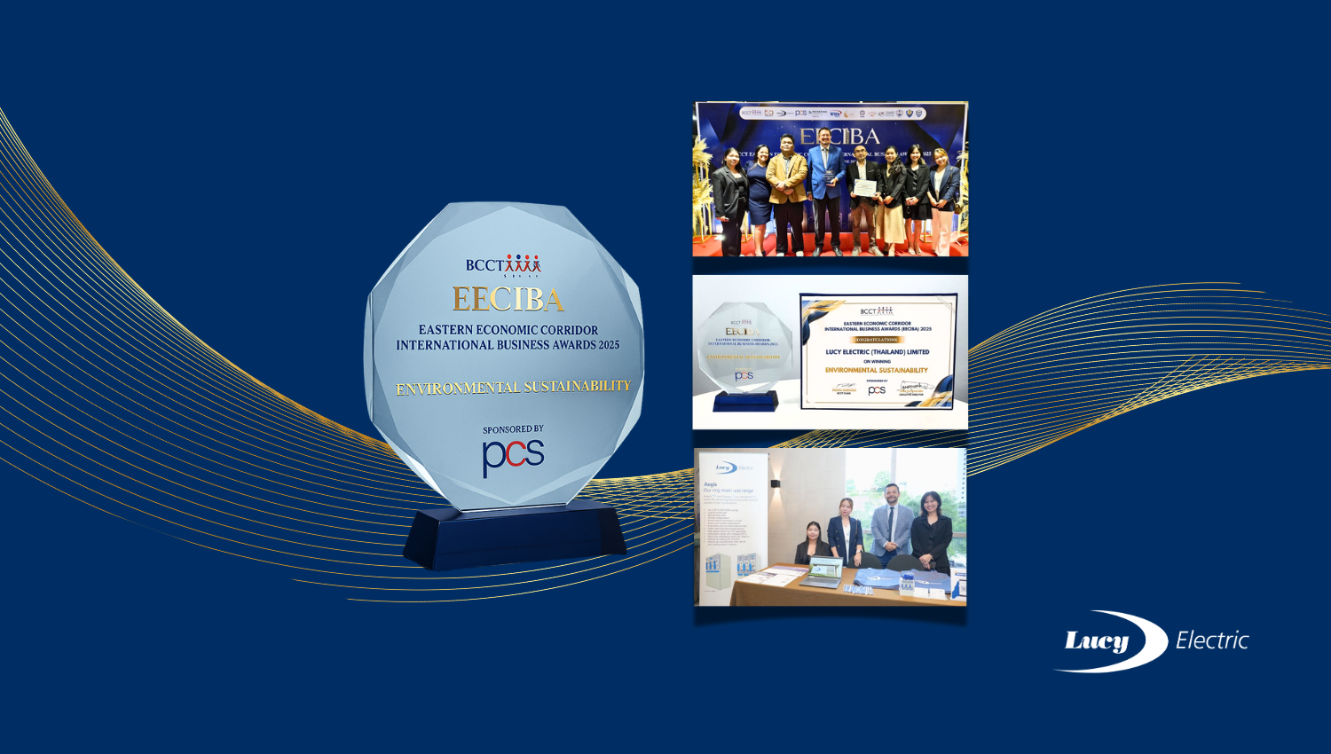 Lucy Electric Thailand Wins Prestigious Environmental Sustainability ...